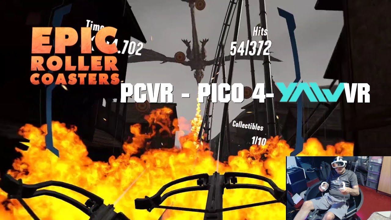 EPIC ROLLER COASTERS - PICO 4 - PCVR - YAW 1 PRO VR - YouTube