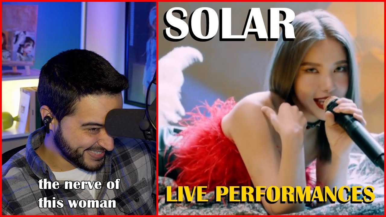 SOLAR - 'FACE' Live Performances! - YouTube