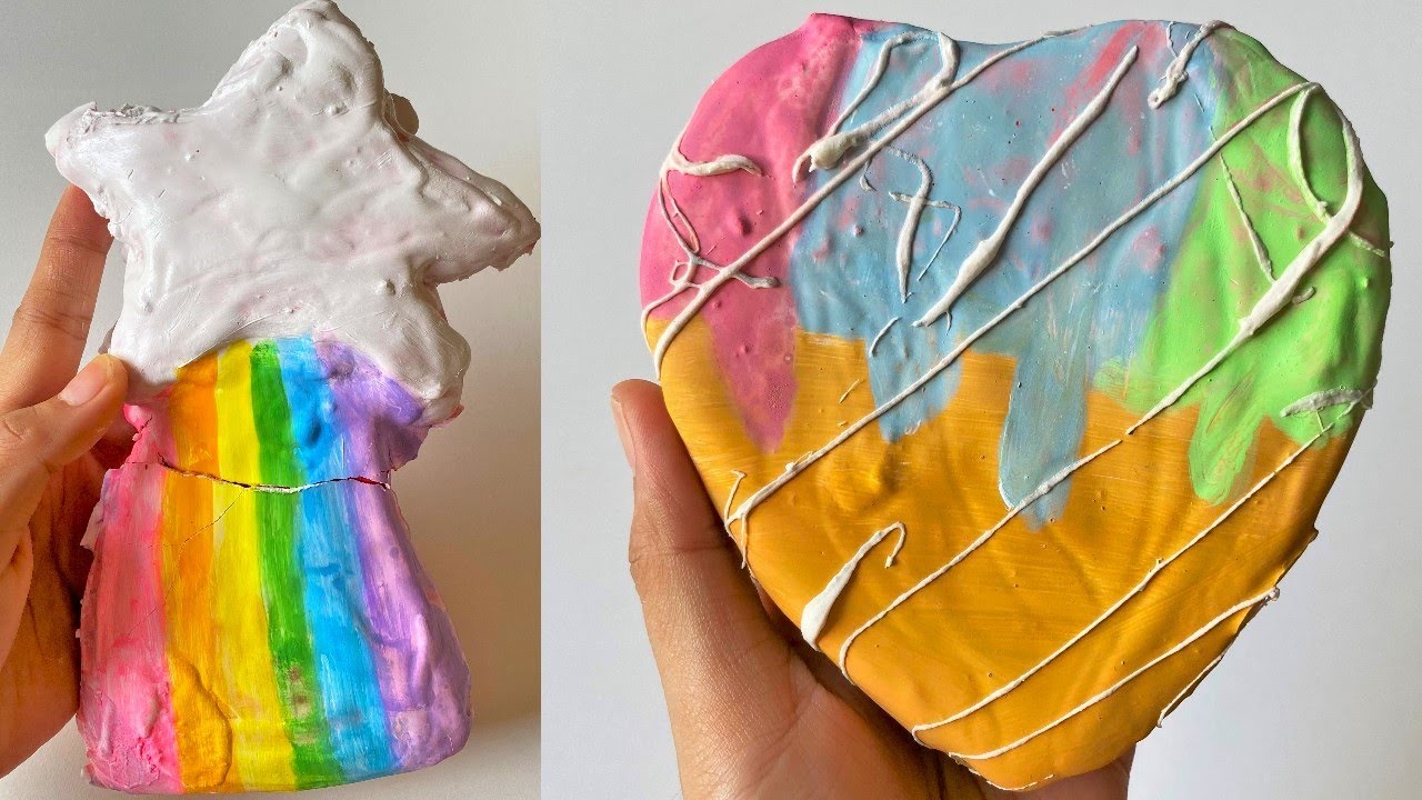 Plaster Clay Cracking & Slime ASMR Video #977 - YouTube
