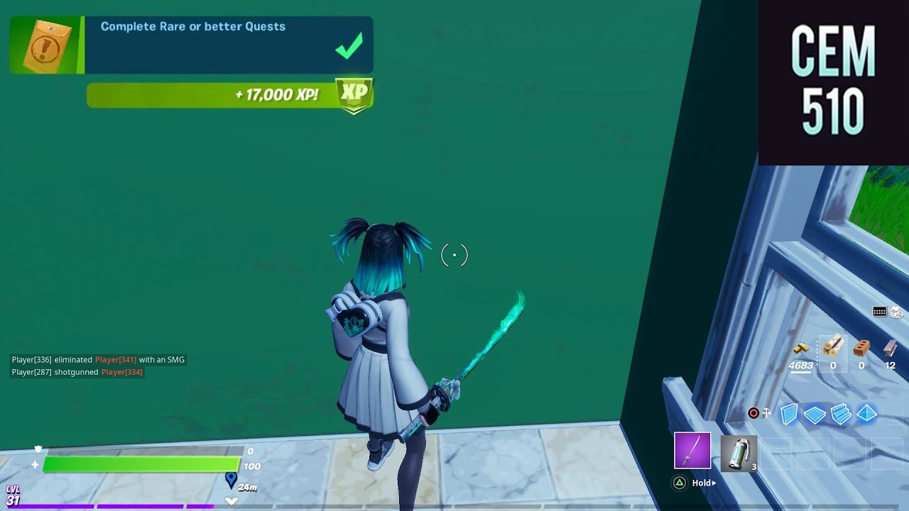 Complete Rare or better Quests Fortnite Daily Punchcard - YouTube