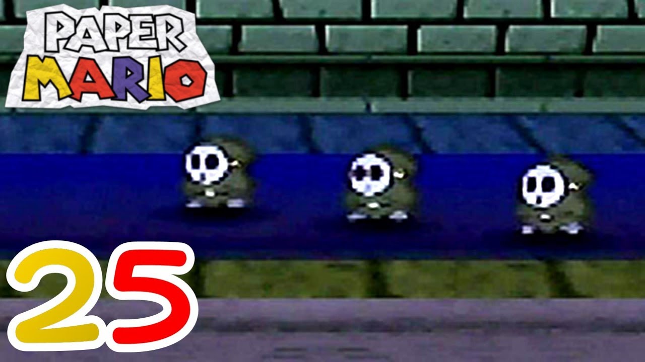 Paper Mario [25] - Anti Guy Squad & Bowser's Castle Phase 2 - YouTube