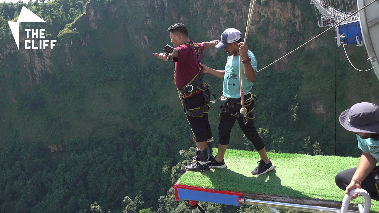 Asia's Second and Nepal's Highest Bungee Jump|Kushma The Cliff ...