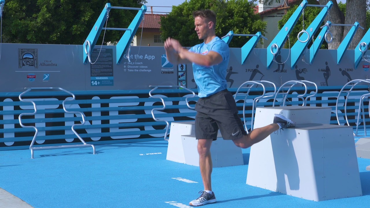 OKC Parks Outdoor Fitness Courts - YouTube