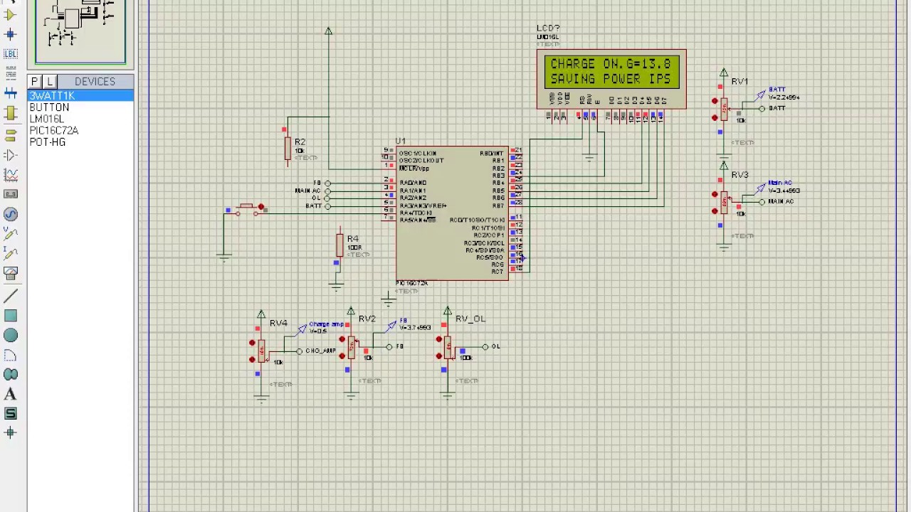 SAVING POWER IPS 16f72 - YouTube