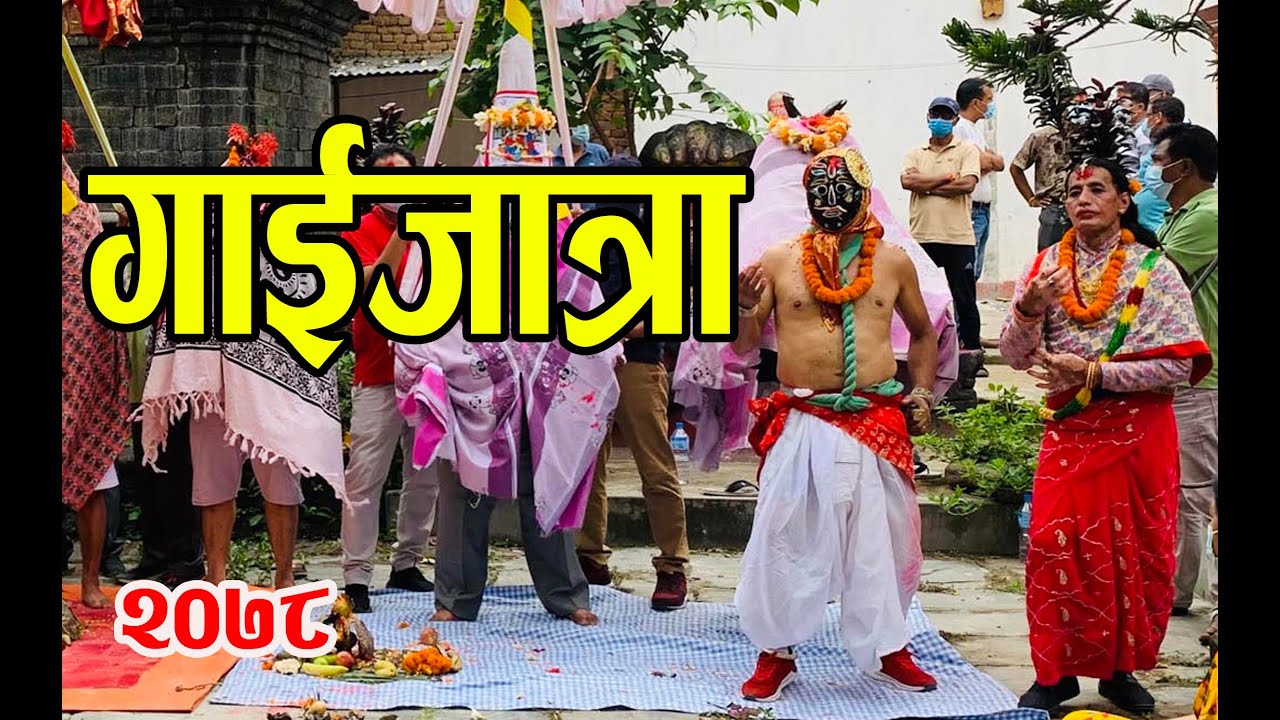 gaijatra 2078, newari typical dance, - YouTube