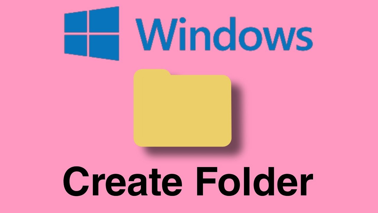 Create A Folder - How To Make New File Folders On Your Laptop Computer