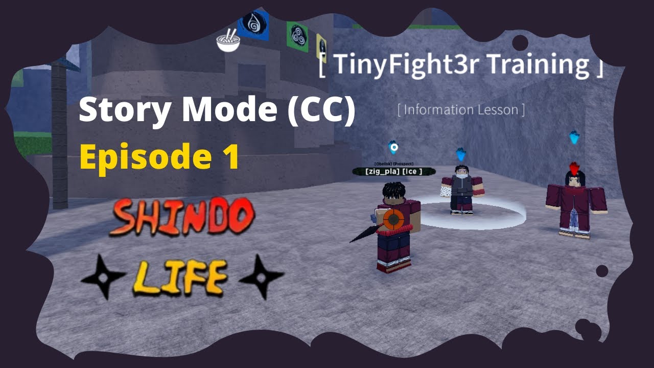 Story Mode CC Episode 1 Shindo Life. - YouTube
