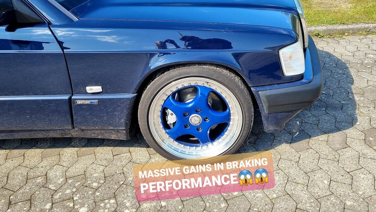 Mercedes 190E Build Part 6: Big Brake Install and Free Fuel Pump Relay ...