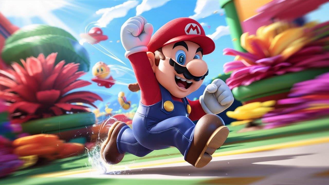 Mario's Moment of Freedom | Fast-Paced Original BGM #Mario #BGM # ...