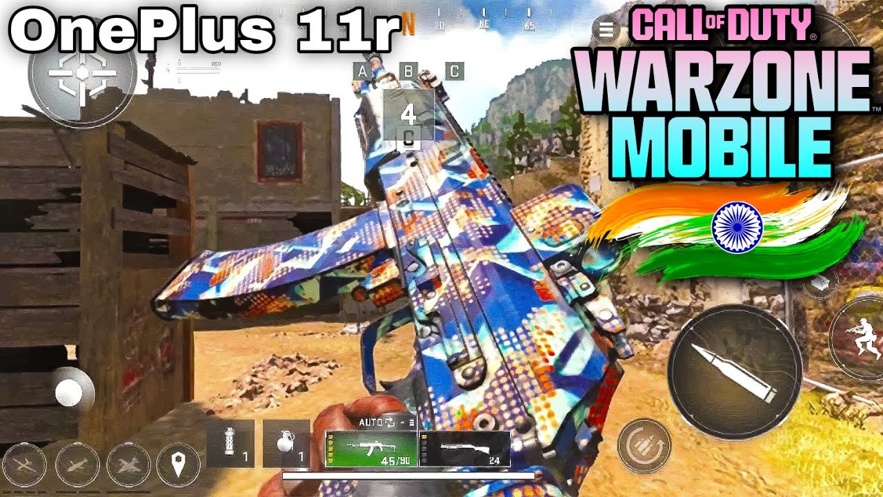 COD: Warzone Mobile "NOW IN INDIA!" 🇮🇳🔥 | OnePlus 11r 60 fps | GRANSON ...