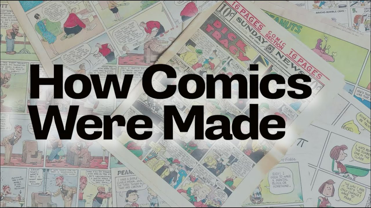 How Comics Were Made: a history of newspaper cartoons from the artist’s ...