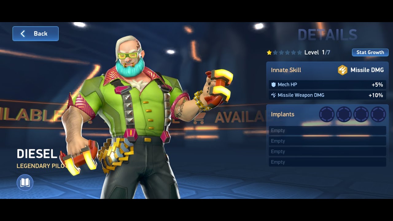 DIESEL pilot create opening 😱😱!!!! MECHARENA #11 - YouTube