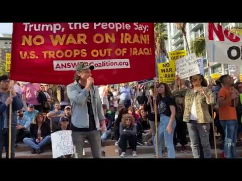 Antiwar Veteran Mike Prysner's Speech: U.S. Troops Out of Iraq! No US ...