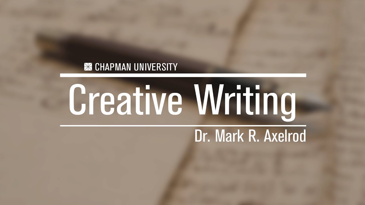 Mark Axelrod - The Joys of Creative Writing - YouTube