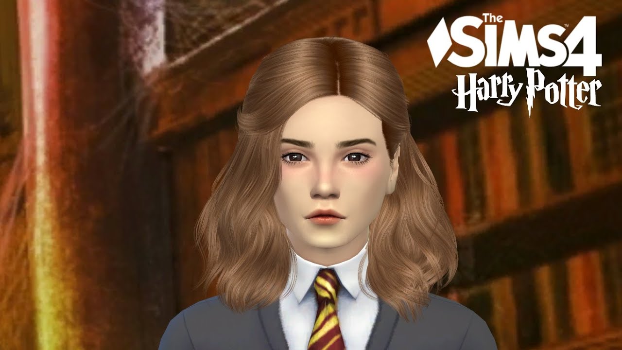 Hermione Granger (Harry Potter)│Create a Sim│The Sims 4 - YouTube