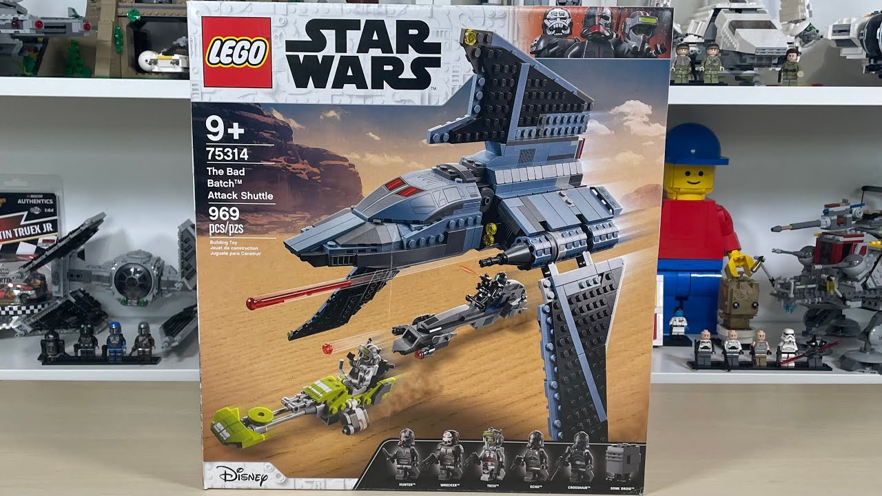 LEGO Star Wars Bad Batch Attack Shuttle (75314) Review! - YouTube