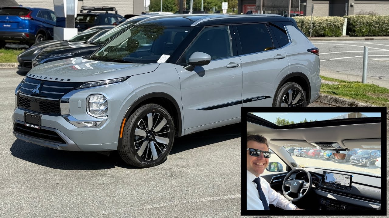 2025 Mitsubishi Outlander Top Of The Line- GT- Moonstone grey with ...