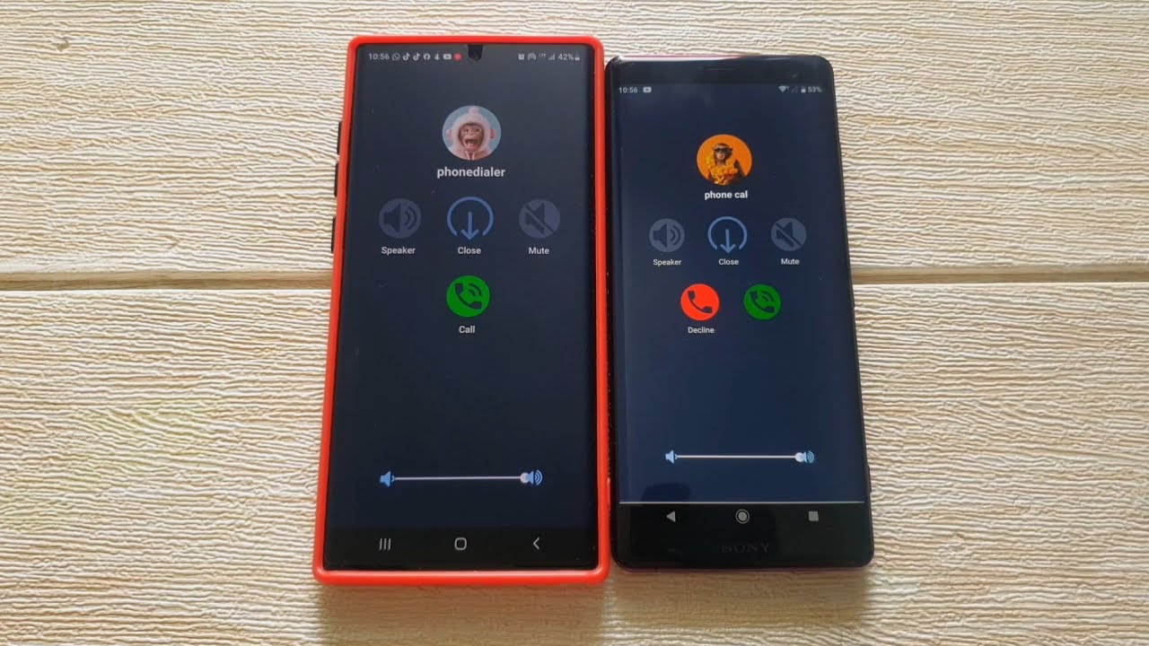 Two Phone WiFi incomingcall & Outgoingcall at same time - YouTube