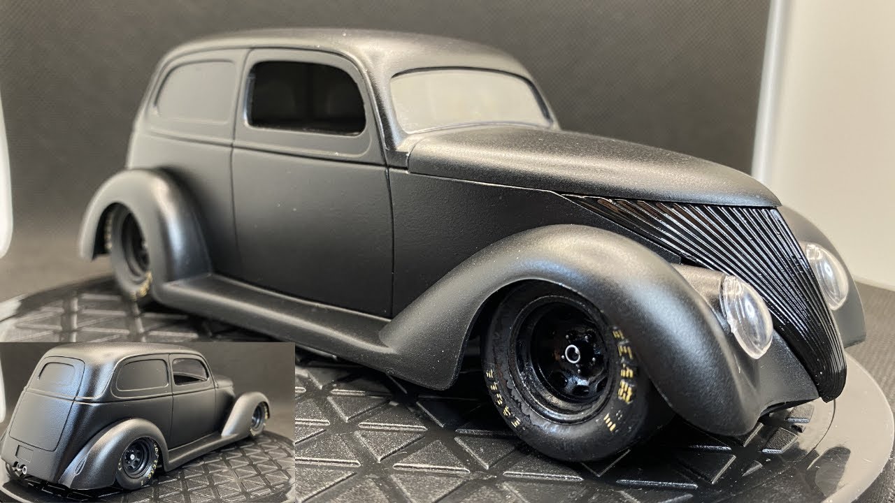 1938 Ford Custom Van 1/24 Scale Model Kit by Lindberg - YouTube
