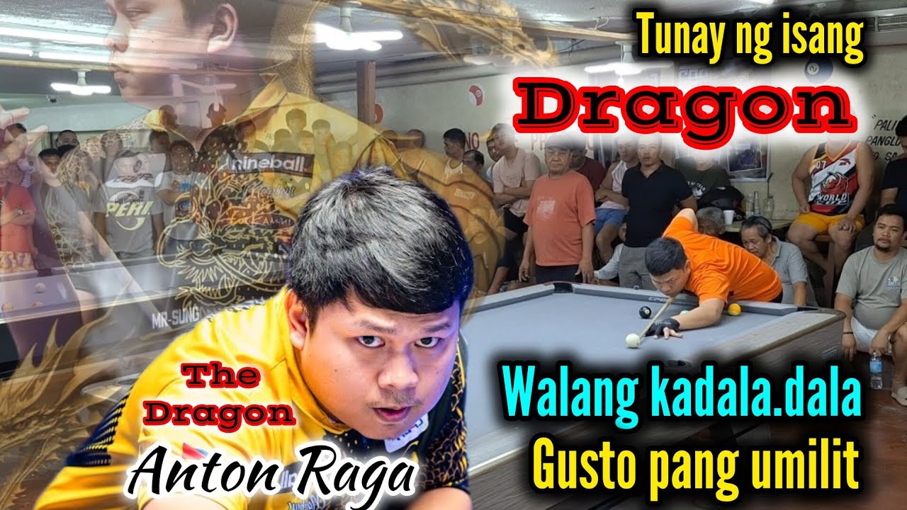 Anton Raga " The Dragon " pinatok ulit ng Class A player..walang kadala ...