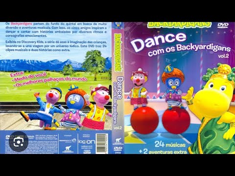 menu dvd Backyardigans:dance com os Backyardigans vol 2 - YouTube