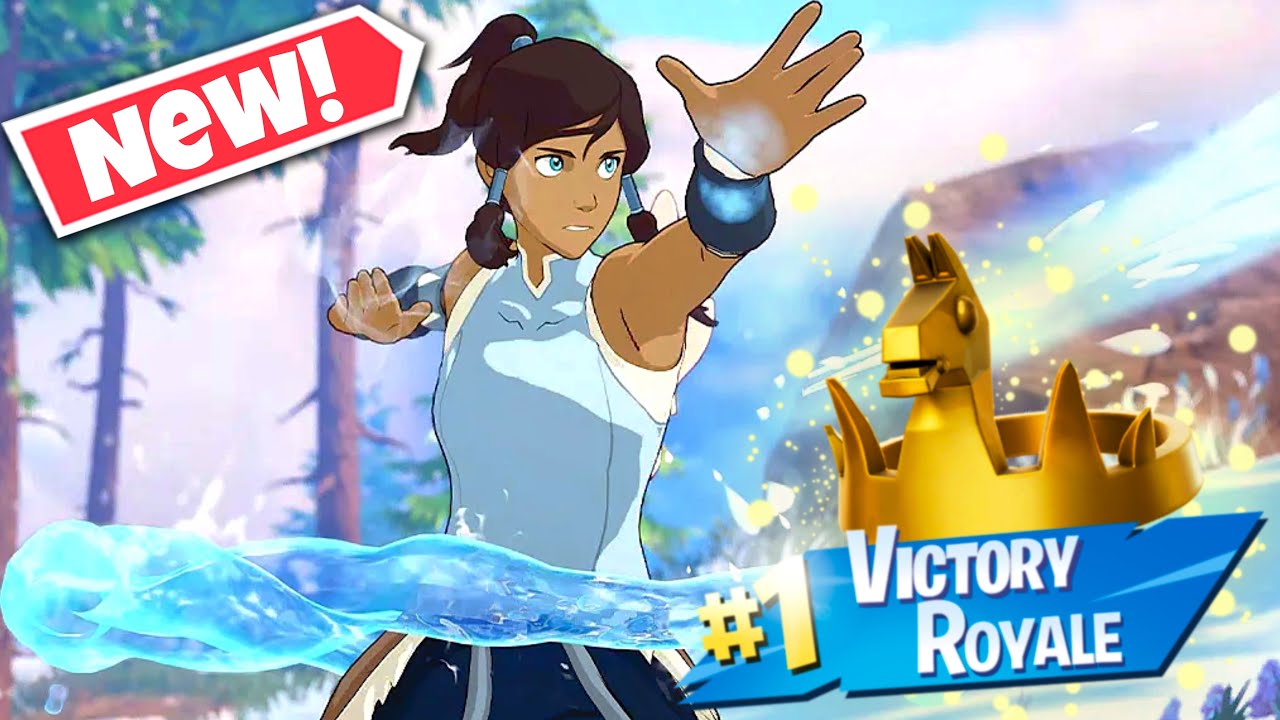 Fortnite Gameplay Korra Skin Showcase ft Akarx - YouTube