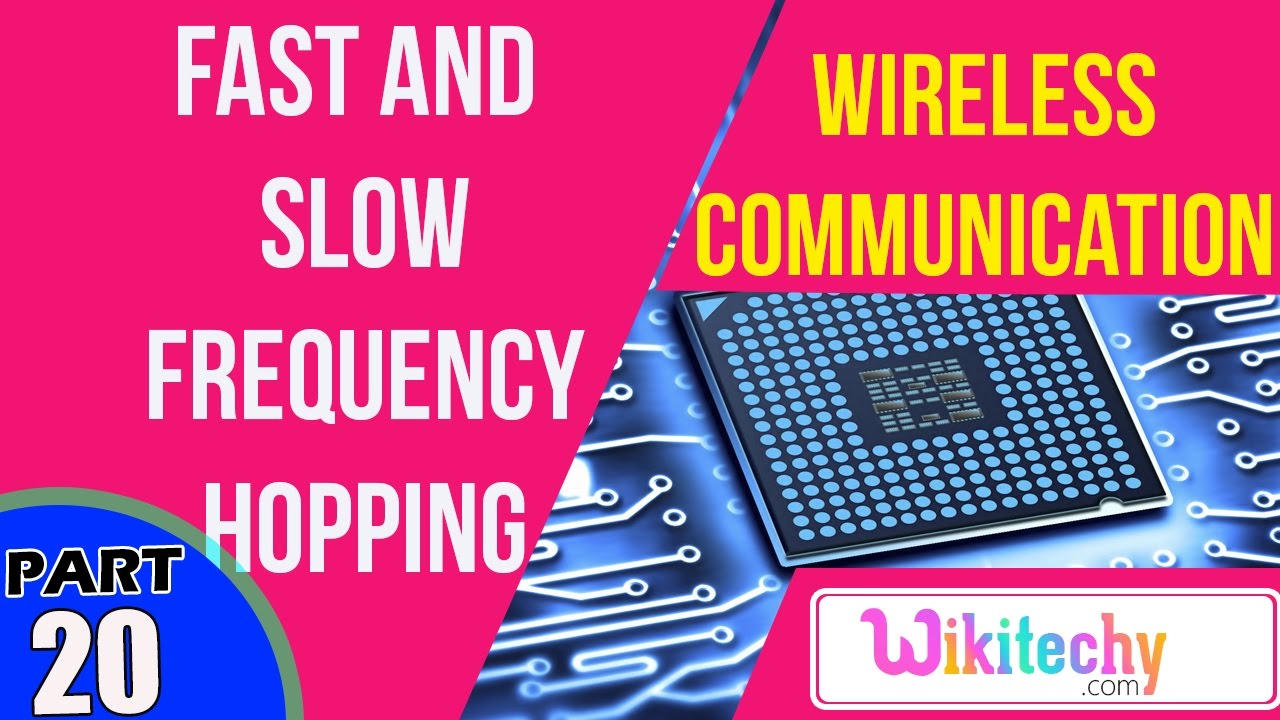 What is fast and slow frequency hopping | Wireless Communication ...