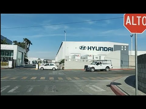 cómo llegar a Hyundai planta industrial el florido Tijuana. - YouTube