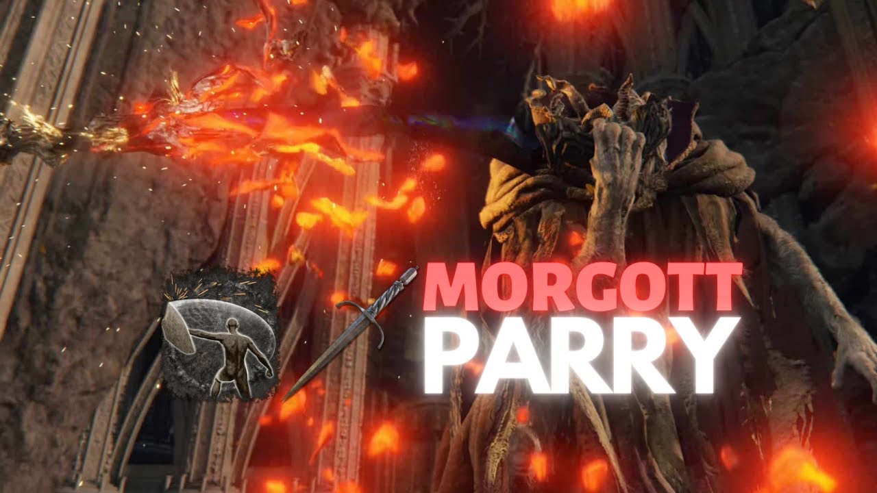 ELDEN RING - Morgott The Omen King | Dagger Parry Only - No Damage - YouTube