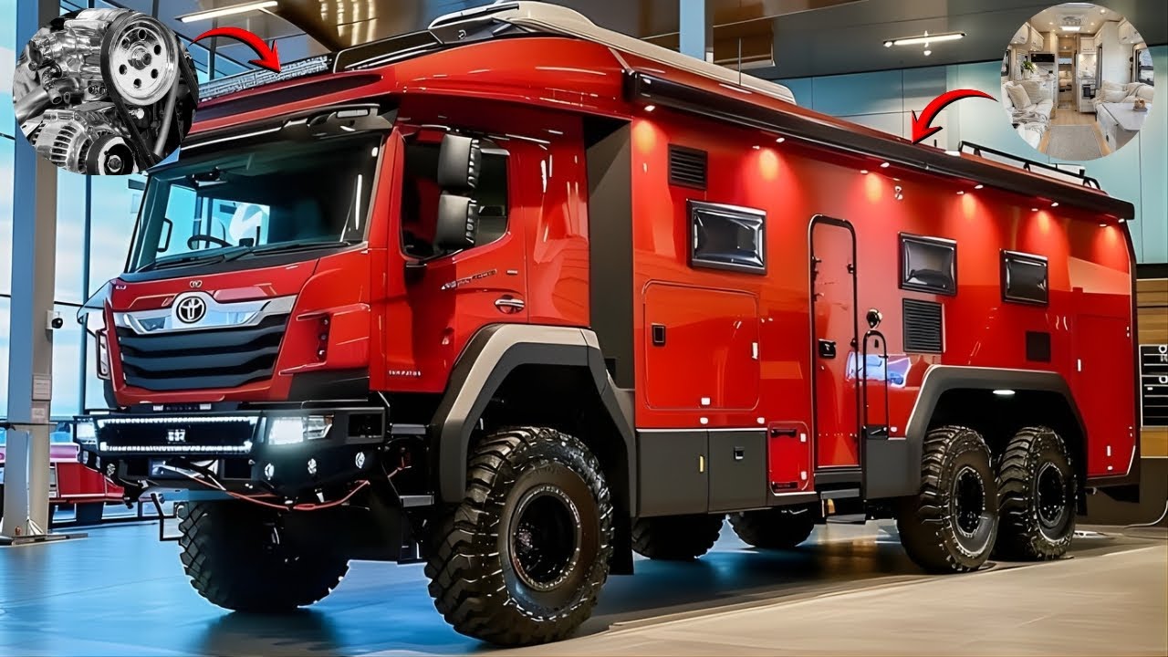 2026 Toyota 6x6 Camper Truck Review | Ultimate Off-Road Luxury ...