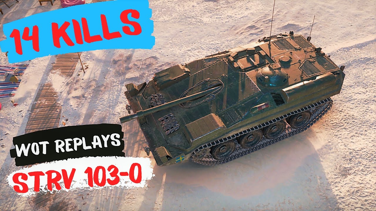 Unbelievable Strv 103-0 Gameplay: 14 Kills on the Battlefield! | New ...