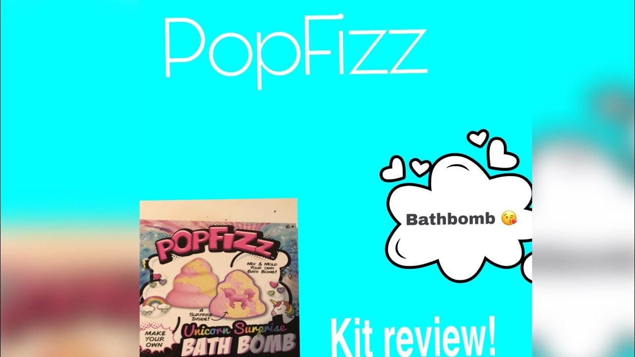 PopFizz bath bomb review! - YouTube