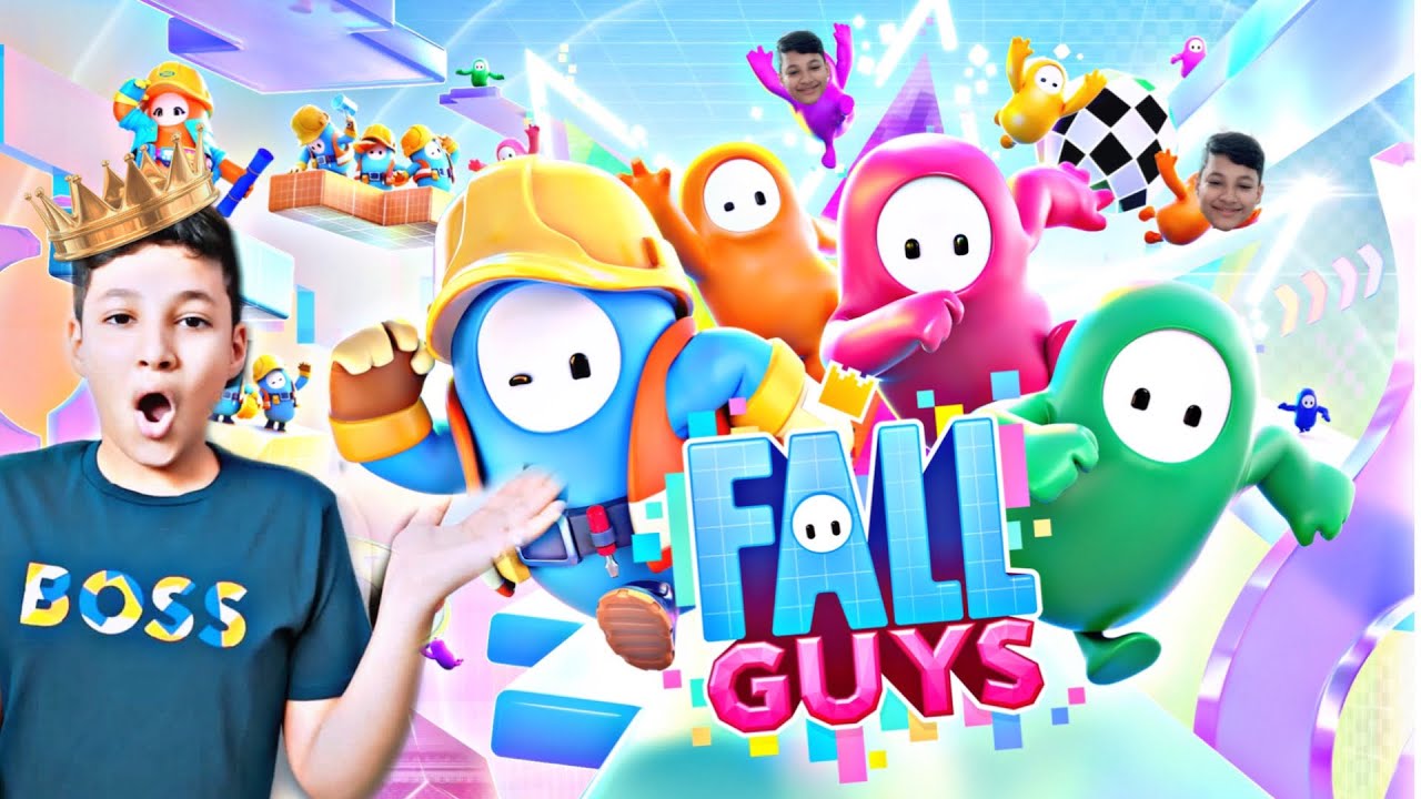 Winning in Fall guys| funny| Winkkidd gaming #gaming #fallguys #funny ...