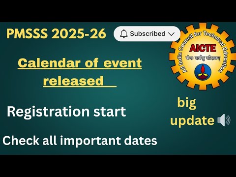 Pmsss 2025: Calendar of events released || big update 🔊 || check ...