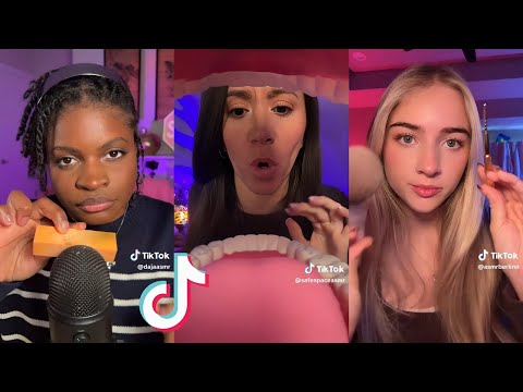 ASMR  | TIKTOK Compilation| Part 61 | ASMR for deep sleep