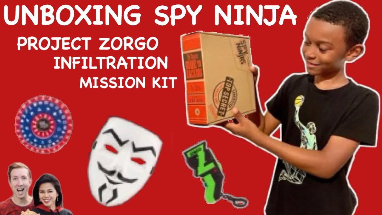 Spy Ninja Project Zorgo Infiltration Mission Kit from Vy Qwaint and ...