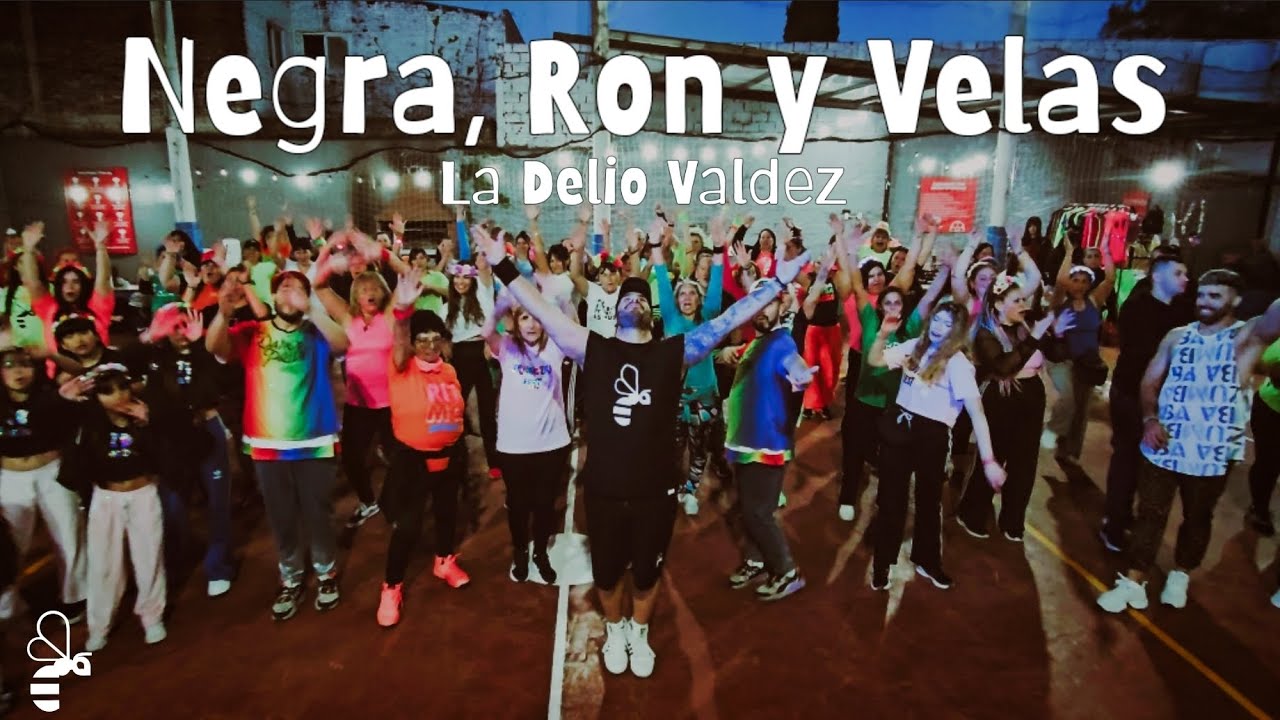 Negra, Ron y Velas - La Delio Valdez / Coreografía BeeDance / Zumba Buena Vibra - YouTube