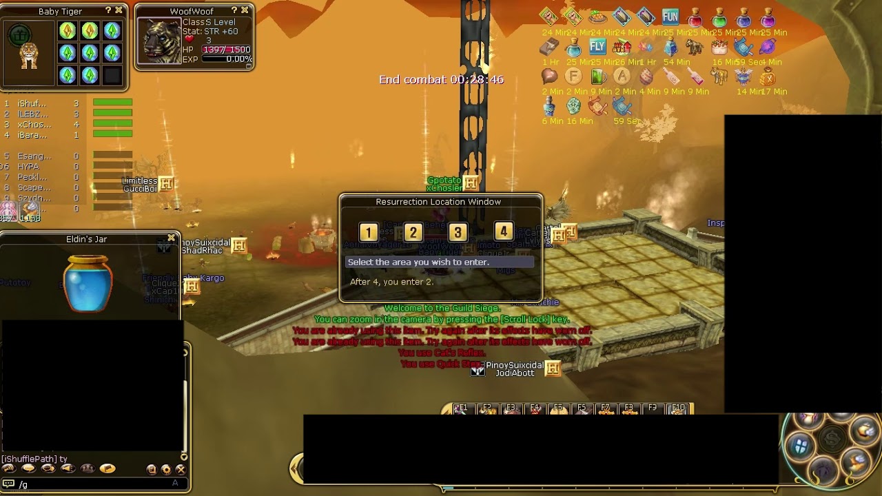 Flyff Mocomochi Guild Siege 2019 04 21 - YouTube