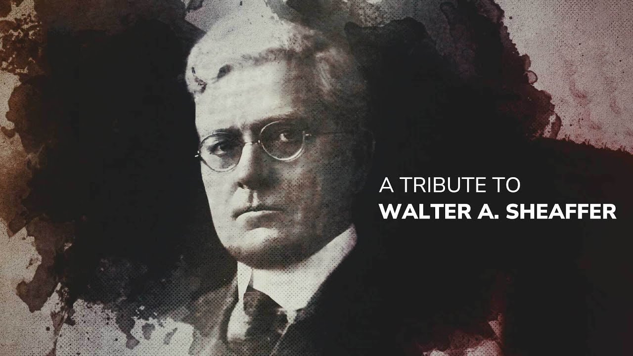 A tribute to Walter A. Sheaffer - YouTube