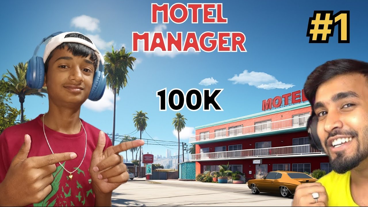 I OPENED MY OWN MOTEL || LIKE TECHNO GAMER | MOTEL MANAGER SIMULATOR #1 ...