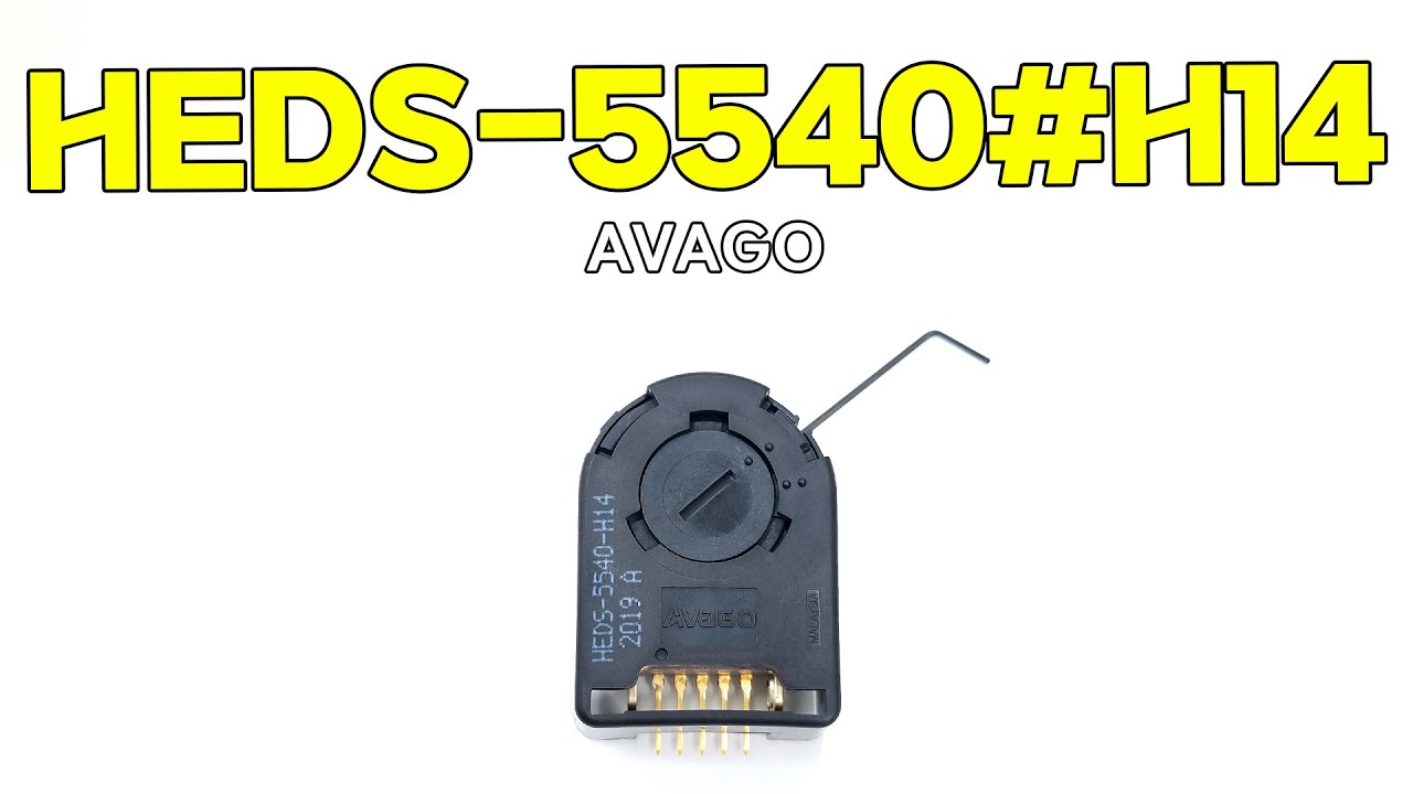 HEDS-5540#H14 - AVAGO : Quick Assembly Two and Three Channel Optical ...