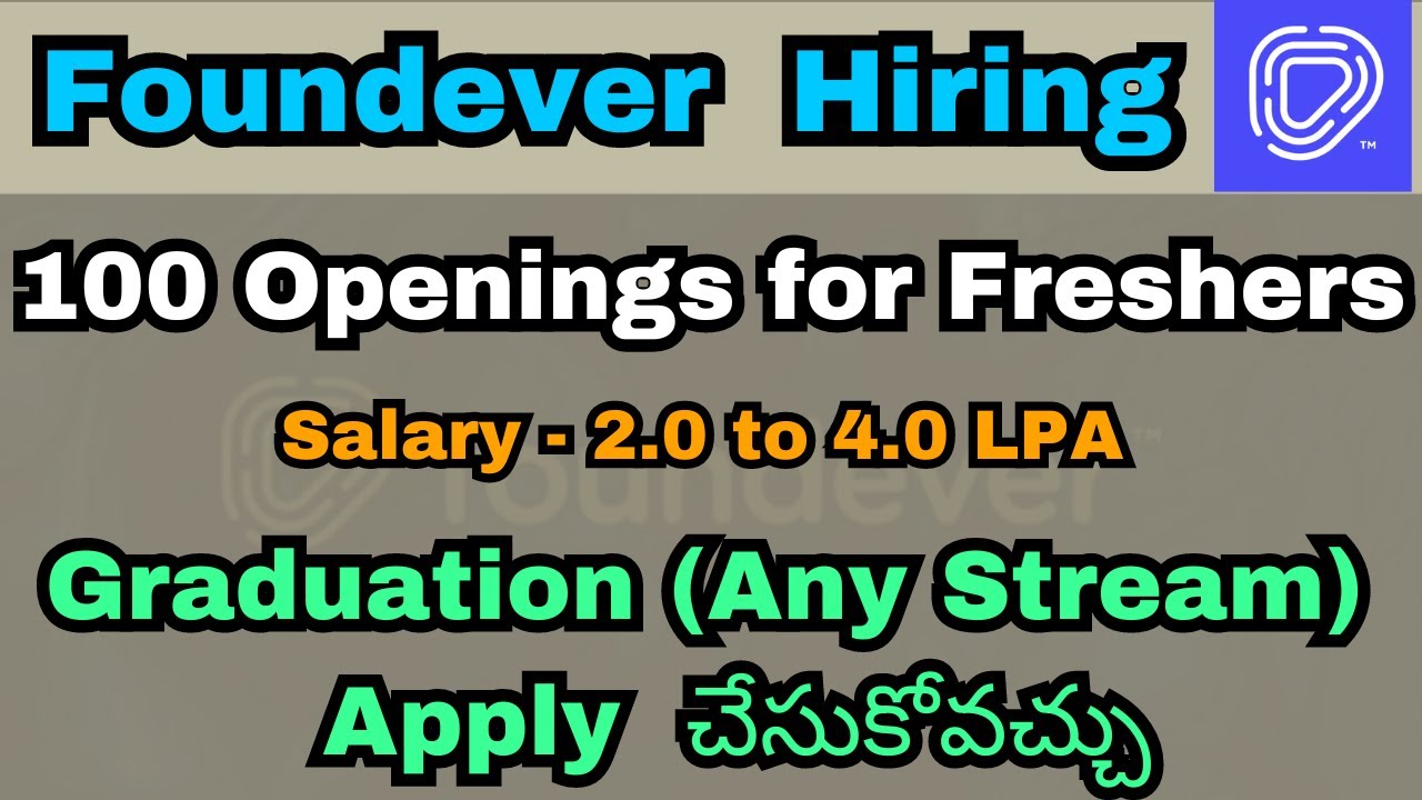 Foundever bulk hiring for freshers || Interview || Myview - YouTube