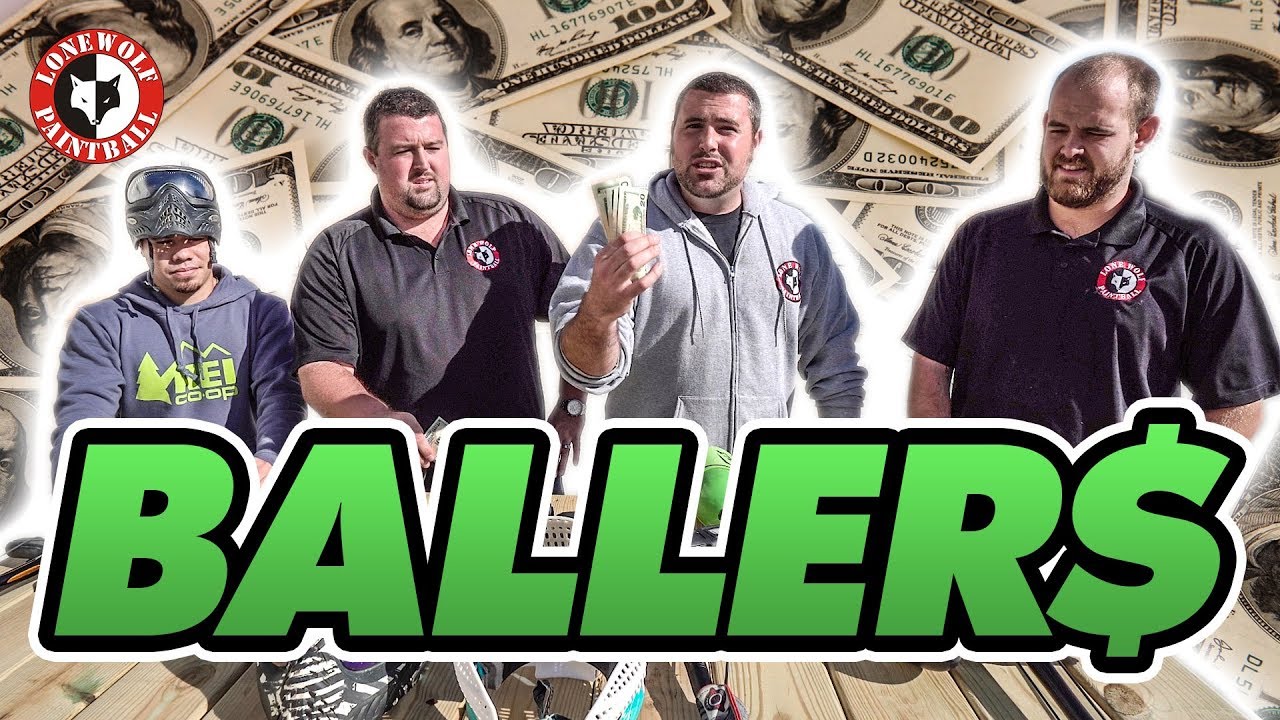 Big Money Baller Challenge | Lone Wolf Paintball Michigan - YouTube