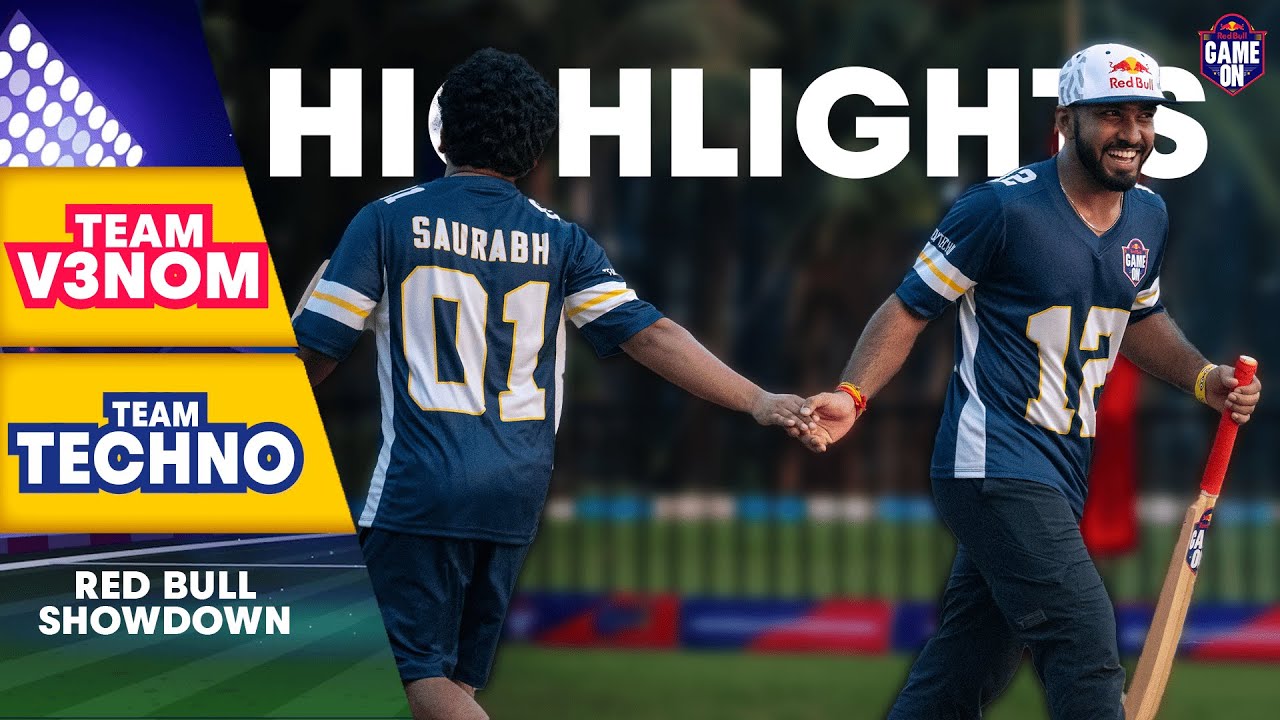 MATCH HIGHLIGHTS 🤯 RED BULL SHOWDOWN | @TechnoGamerzOfficial 🔵 v ...