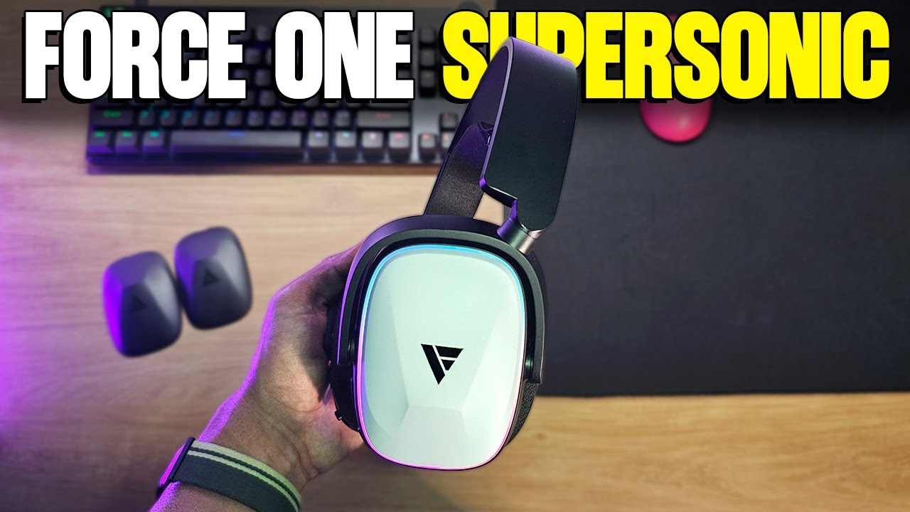 ÓTIMO HEADSET sem fio "NACIONAL" - Force One Supersonic - YouTube