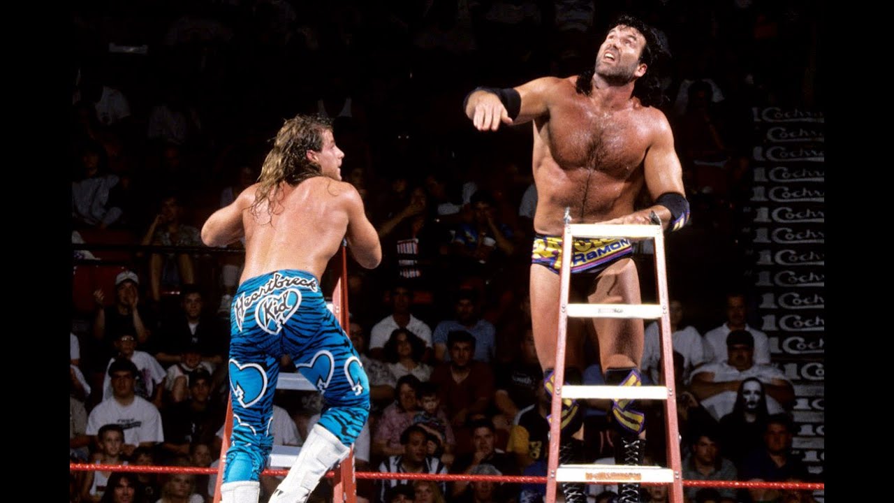 WWE 2K23 | SHAWN MICHAELS VS RAZOR RAMON | SUMMERSLAM 1995 | LADDER ...