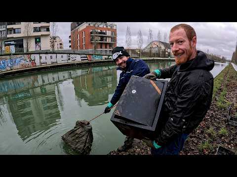 On teste la pêche à l'aimant en banlieue parisienne !