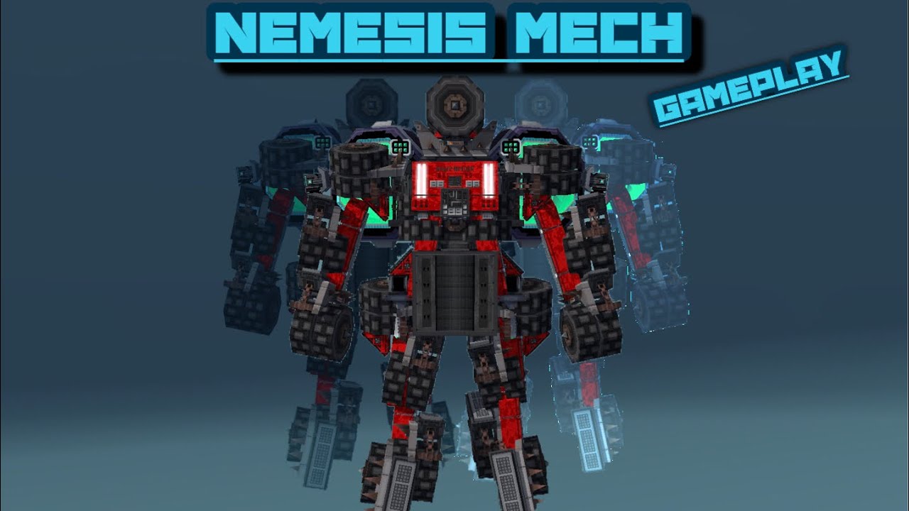 NEMESIS MECH GAMEPLAY | Blocky Cars Online - YouTube