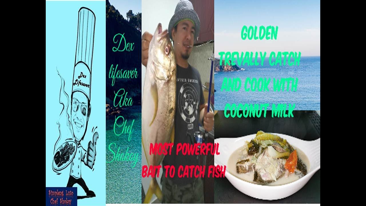 Fresh Golden trevally cook with coconut milk - YouTube