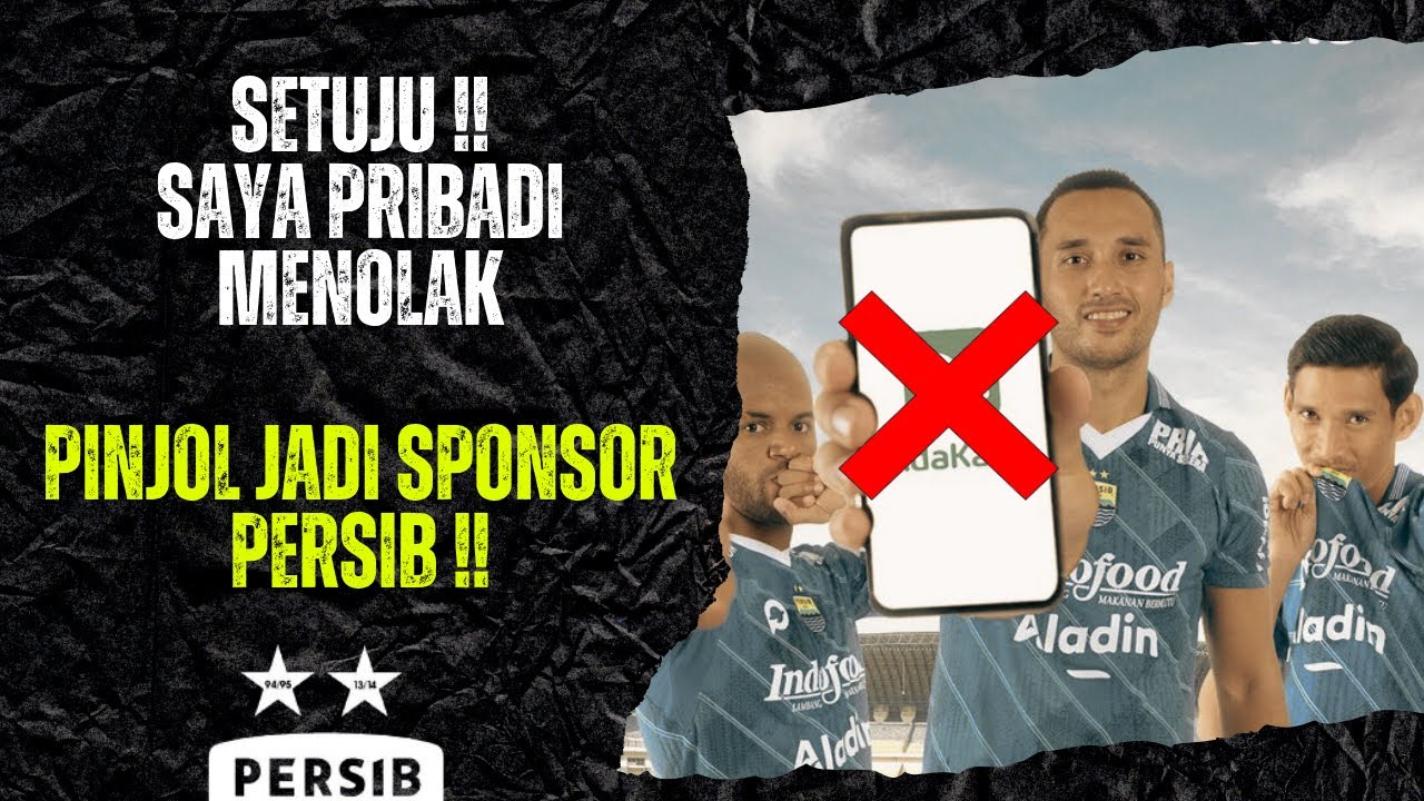 PERSIB TERIMA PINJOL JADI SPONSOR MENGANCAM NASIB BOBOTOH MUDA # ...